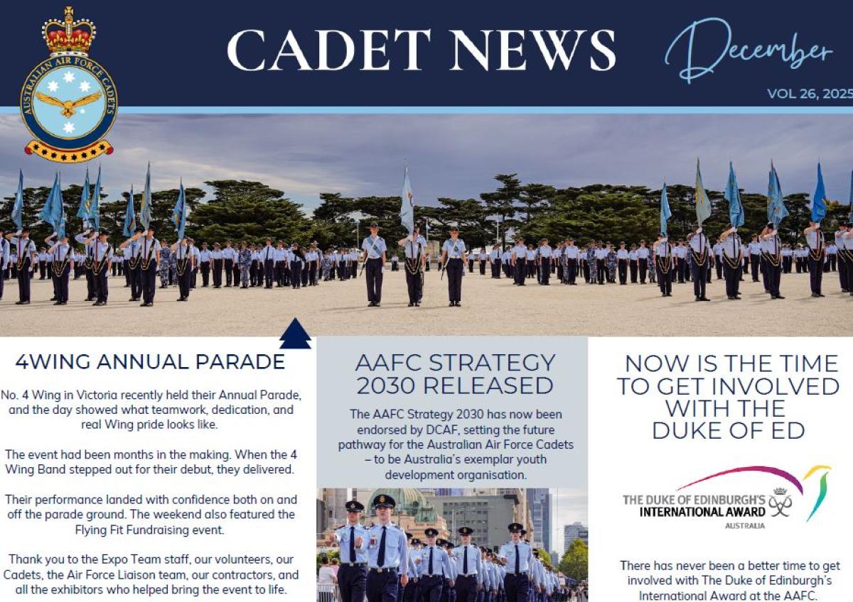 News | Australian Air Force Cadets (AAFC)